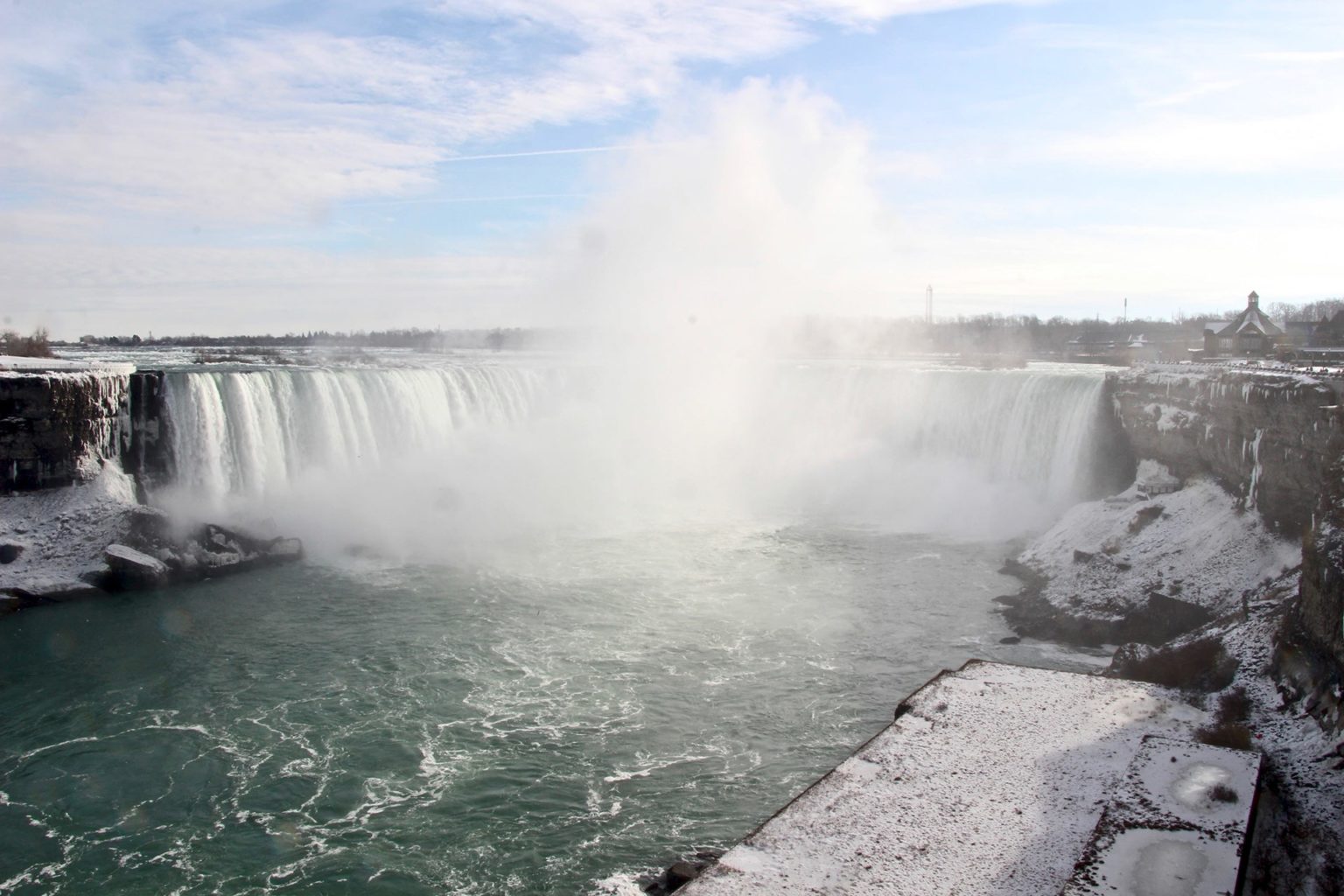 Découvrir les chutes du Niagara en hiver - Planete3w