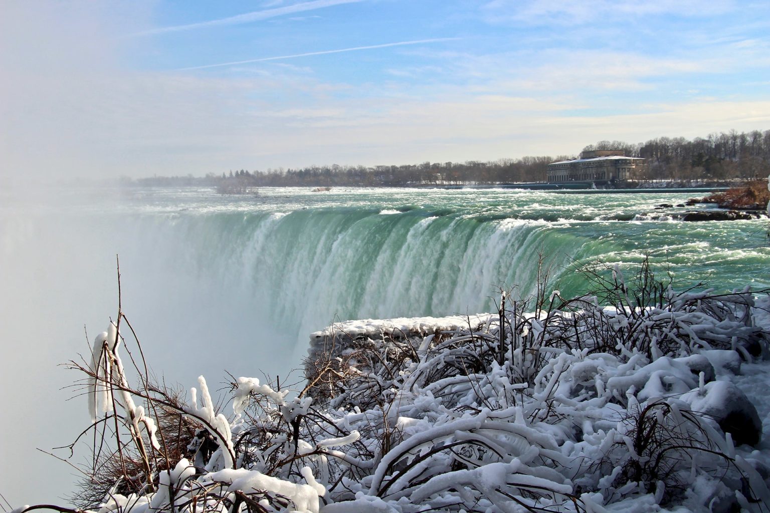 Découvrir les chutes du Niagara en hiver - Planete3w